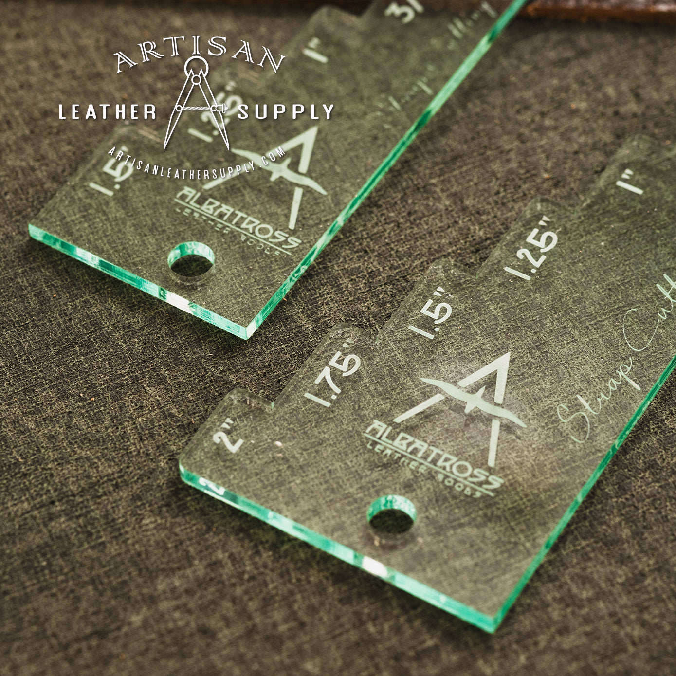Acrylic Strap Cutting Template – artisan leather supply