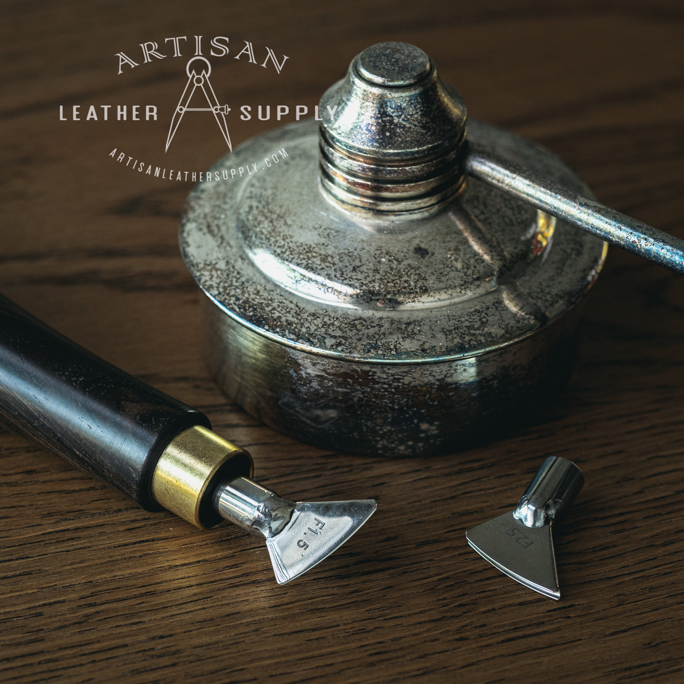 Interchangeable Edge Creaser – artisan leather supply