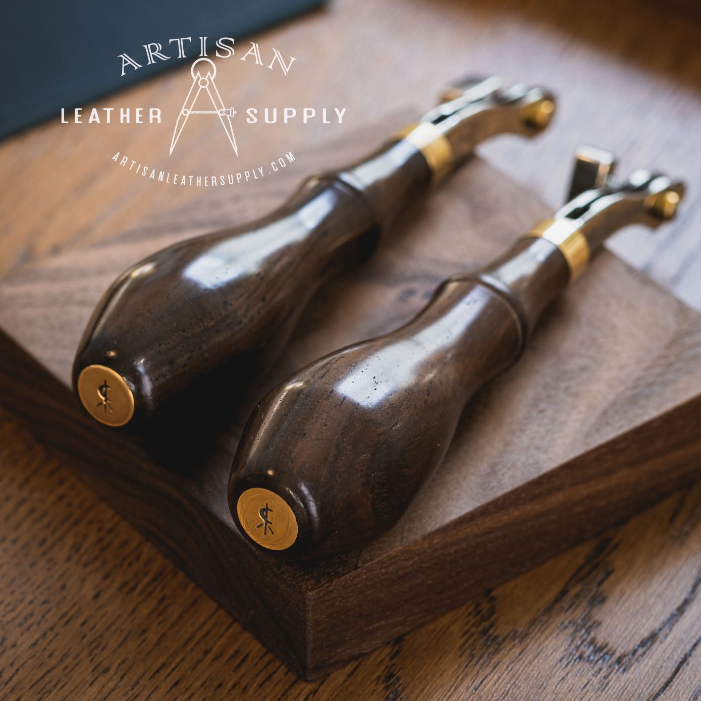 Adjustable Edge Creaser - walnut – artisan leather supply