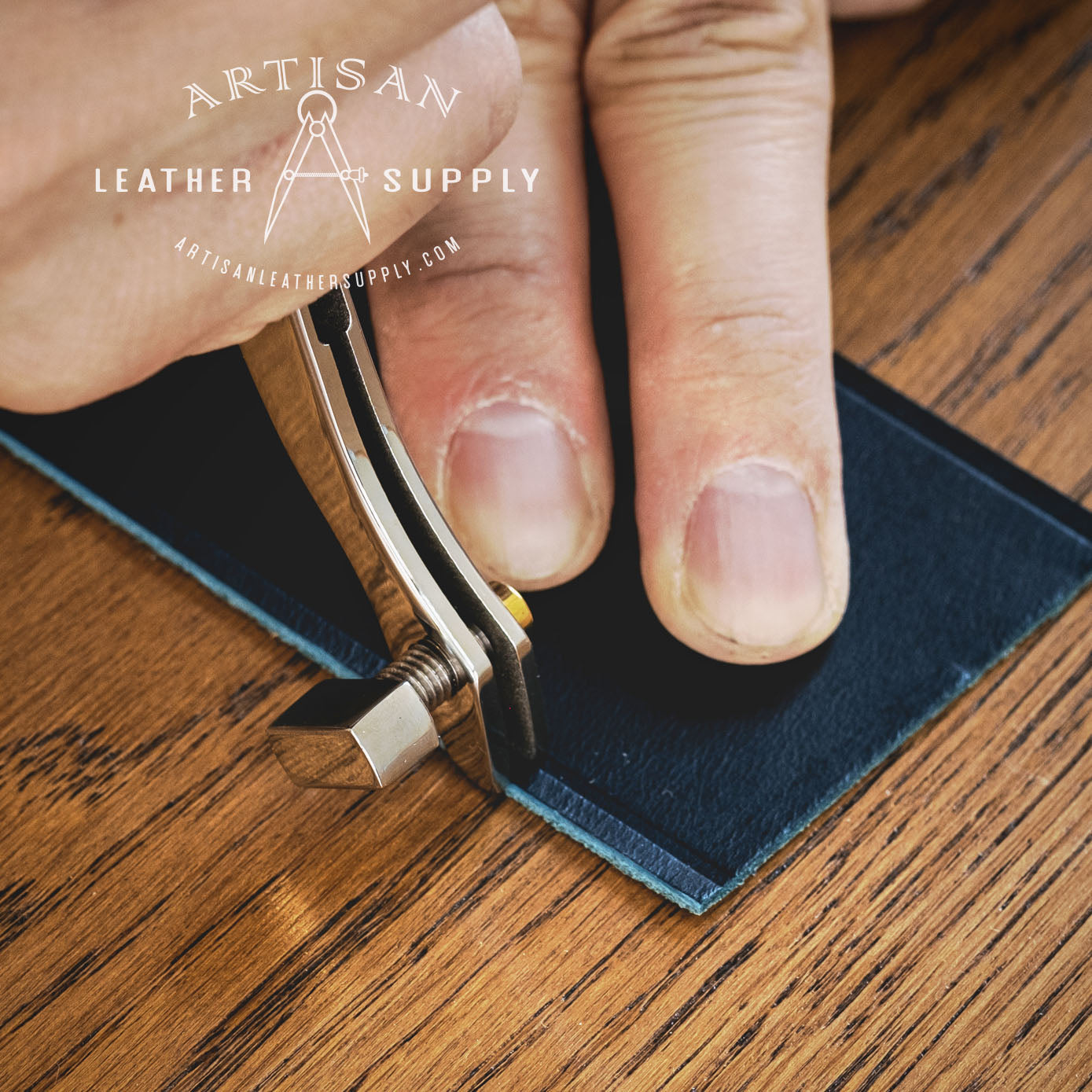 Adjustable Edge Creaser - walnut – artisan leather supply